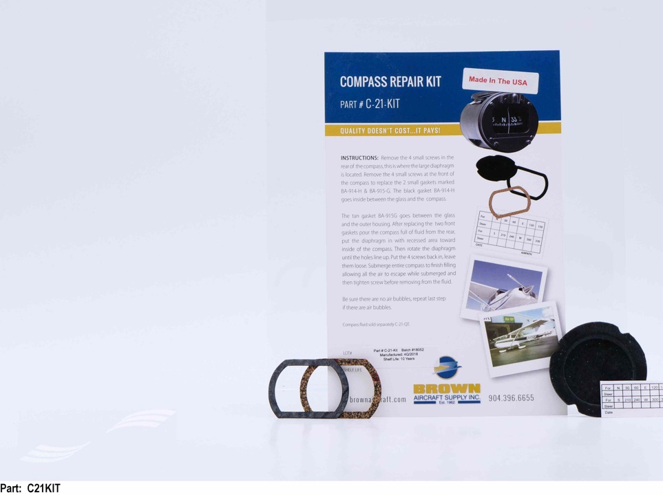 Compass Repair Kit | Flight Instrument | Instrument | Global Aviation ...